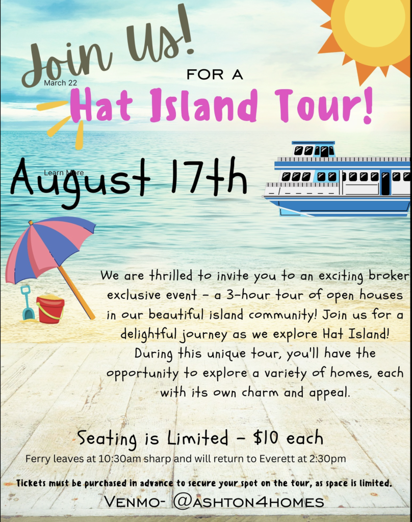 Join us for a Hat Island Tour - Hallmark Homes